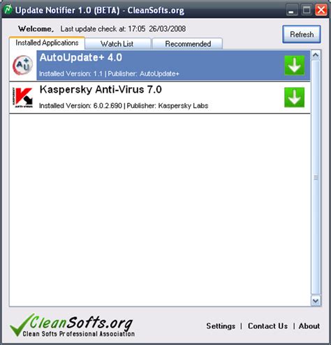 Update Notifier Descargar