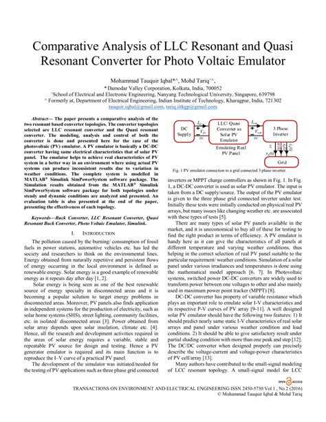 Pdf Modeling Analysis And Control Of Different Dc Dc Converter Topologies For Photo Voltaic