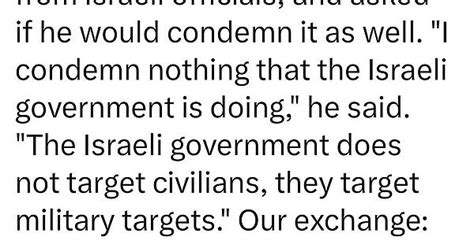 everyone s favourite hypocrite ted c doesn t agree with israeli officials or the idf album on