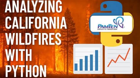 analyzing california wildfires with python python visualization