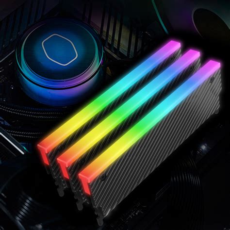 5v 3pin argb ddr heatsink aura sync for ddr2 ddr3 ddr4 ddr5 desktop computer [beautyou my