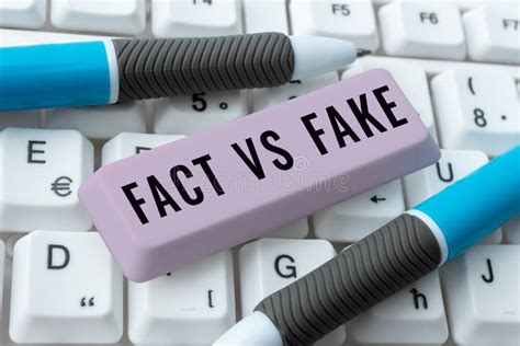 Text Caption Presenting Fact Vs Fake Business Approach Is It True Or Is False Doubt If
