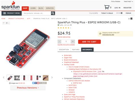 Product Documentation Issue Sparkfun Arduino Boards GitHub