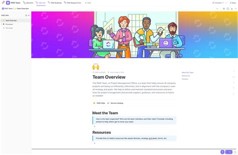 Project Management Template By ClickUp