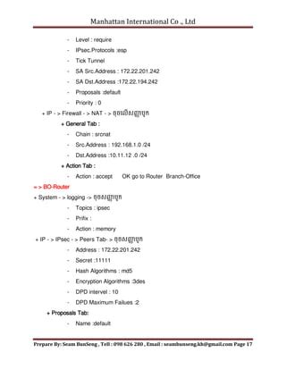 Configure Mikrotik Khmer Pdf