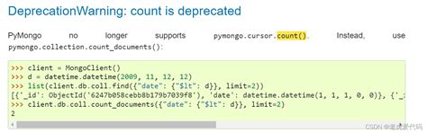 mongodb 4 0 ‘cursor‘ object has no attribute ‘count documents‘ for select