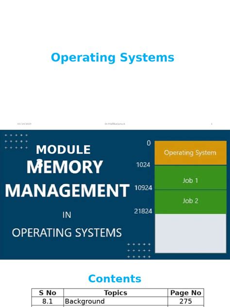 2 Mod 3 Part 2 Memory Management Pdf Computer Data Storage