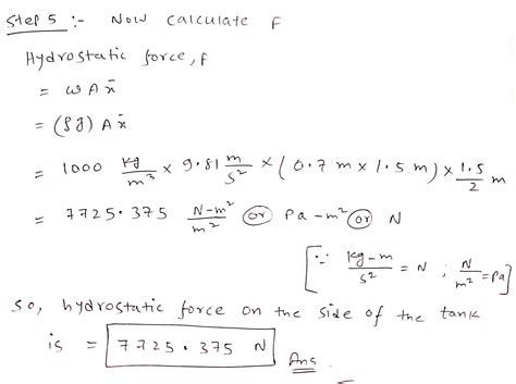 [solved] Explain Hydrostatic Thrust And The Centre Of Pressure On The Side Course Hero