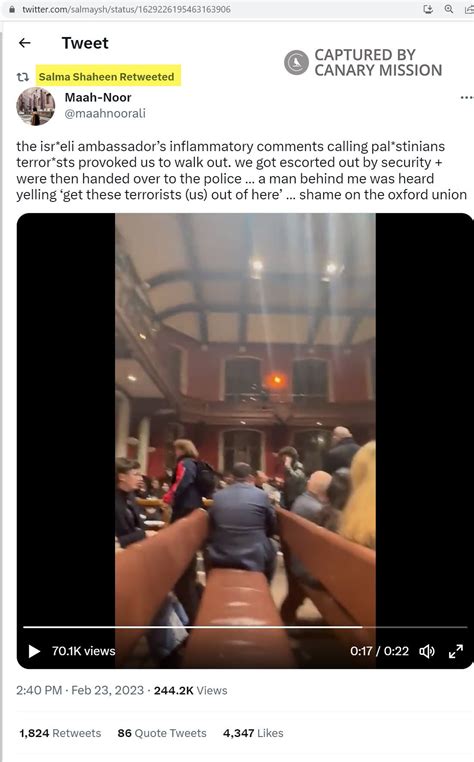 salma shaheen canary mission