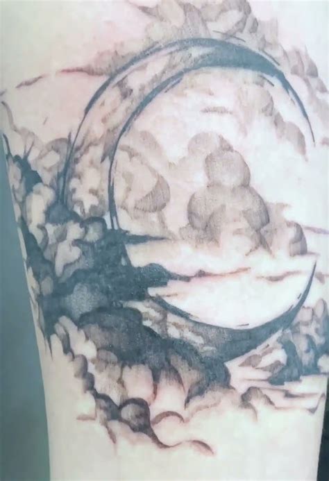 달과 구름 타투 Youtube