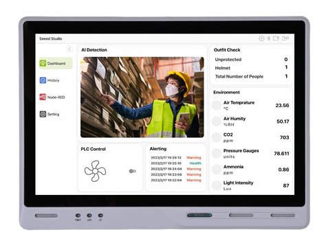Reterminal Dm A Raspberry Pi Cm4 Powered 101 Inch Hmi Controller
