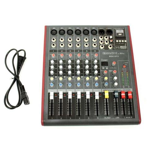 IMIX MS 610FX 6 Channel Passive Mixer Lazada PH