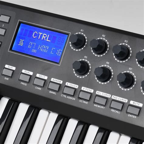 PANDA61 61 Key USB MIDI Keyboard Controller 8 Drum Pads With USB Cable Dealley