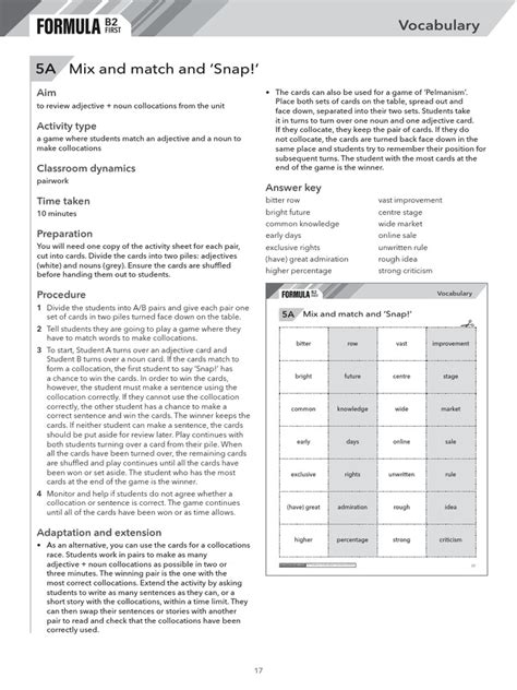 Fmla Photocopiable Tns B2glb 5a Pdf Adjective Linguistic Typology
