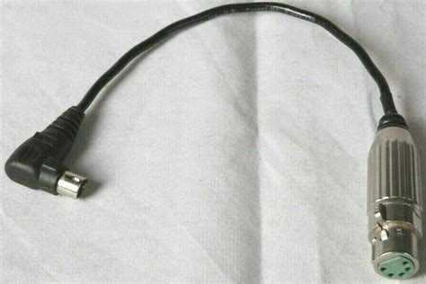 Clearcom Md Xlr5f Adapter Cable For Xlr5f Intercom Headset To Dx Mini Din For Bp200 Bp300 Ws200