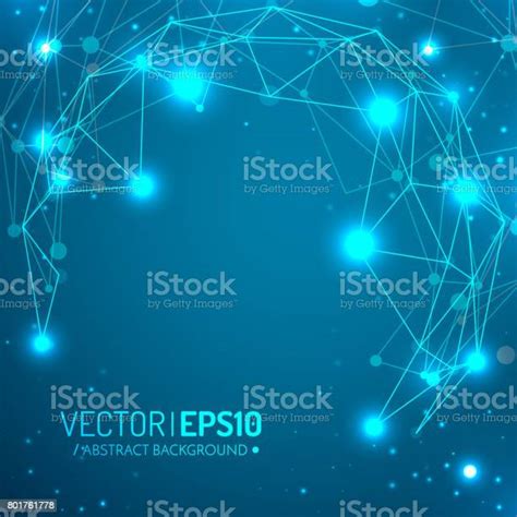 비즈니스 또는 과학 프레 젠 테이 션에 대 한 3d 기하학적 벡터 배경 기자 회견에 대한 스톡 벡터 아트 및 기타 이미지