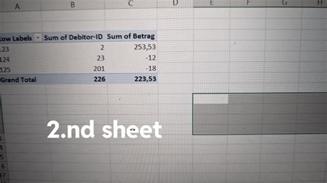 Creating A 3rd Sheet With Allowed Ids And Their Associated Information