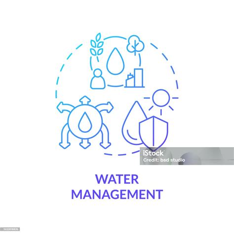 Water Management Icon Heatflation Concept Stock Illustration Download Image Now Accidents