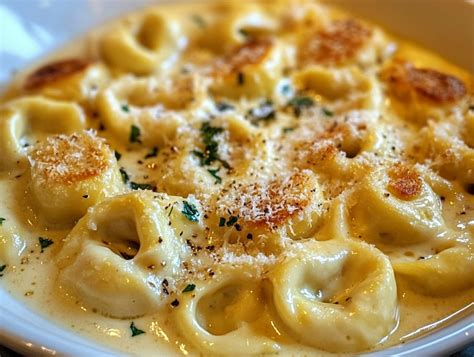 Creamy Cheese Tortellini Juicytable