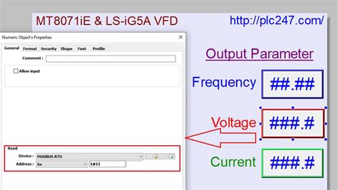 Weintek MT IE Modbus RTU LS IG A VFD Tutorial Plc Com