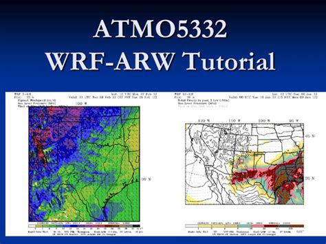 Wrf Arw V Tutorial