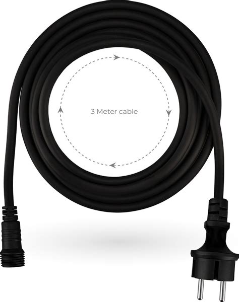Ledvion Meter Netsnoer Incl Stekker Voor Prikkabel Ip Be Fr Stopcontact Led Bol