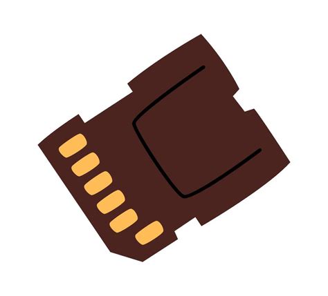 Flash Memory Card 68303138 Vector Art At Vecteezy