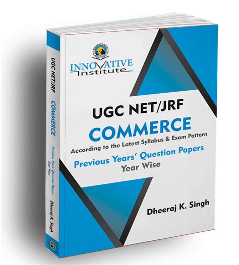 Ugc Net Jrf Commerce Exam Pyqp Exam Wise Practice Set And Test Series Innovative Institute