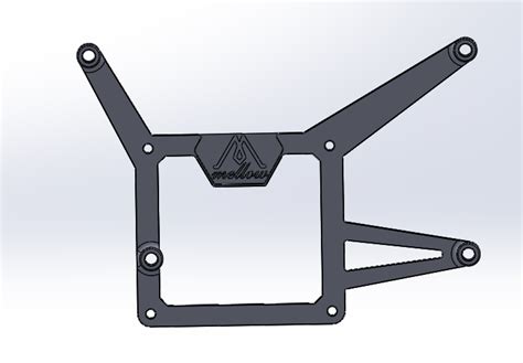 Mellow Fly Gemini V1 V1 1 V2 V3 Mount For Voron0 0 1 0 2 By Psych0h3ad Download Free Stl Model
