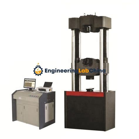 Microcomputer Control Electro Hydraulic Servo Universal Testing