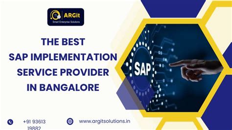 PPT The Best SAP Implementation Service Provider In Bangalore PowerPoint Presentation ID