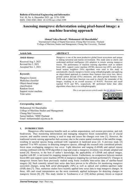 Assessing The Performance Of Random Forest Regression For Estimating Canopy Height In Tropical