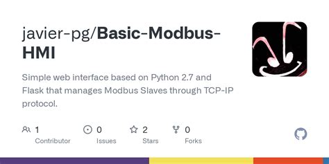 github javier pg basic modbus hmi simple web interface based on python 2 7 and flask that