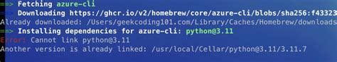 Install Azure Cli On Mac Geekcoding101