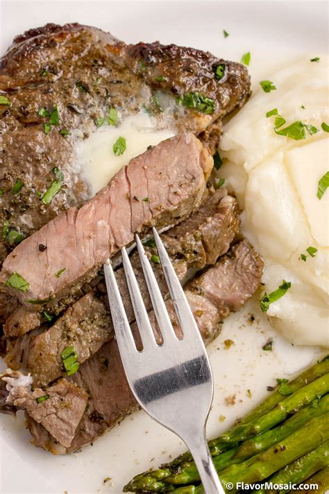 Air Fryer Ribeye Steak Flavor Mosaic