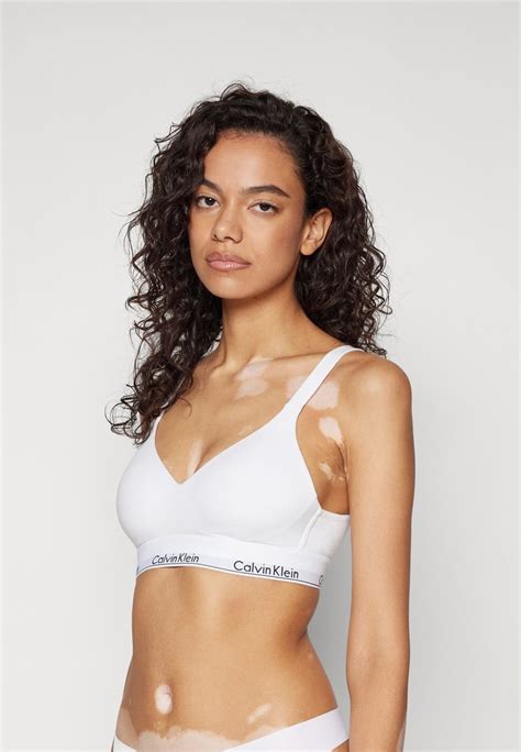 Calvin Klein Underwear Modern Bralette Bustier White Zalando