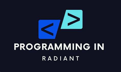 Programming In Radiant Rradiantblockchain