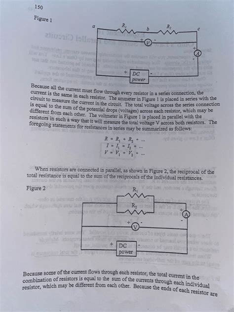 Ohm S Law Series And Parallel Circuits Experiment Circuit Diagram