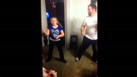 Step Daughter Teaches Step Father Some Moves Youtube