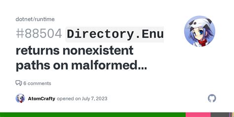 `directoryenumeratefilesystementries` Returns Nonexistent Paths On