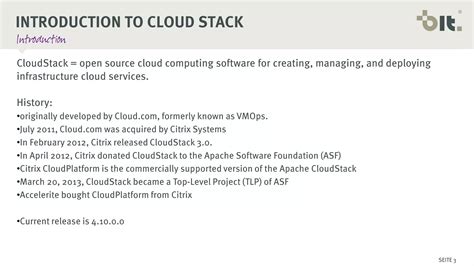 Introduction Cloudstack Community Andre Walter Pdf