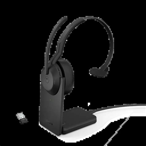 Jabra Evolve Link A Ms Mono Headset With Charging Stand Usb A Ideal Headsets
