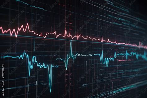 Heartbeat Line Transforming Into A Digital AI Code AI Role In Real Time Patient Monitoring And