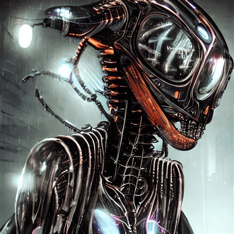 Cyberpunk Full Robotic Frame · Creative Fabrica