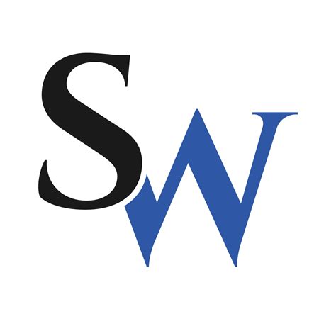 Letter Sw Logo Ws Logotype Luxury Symbol Vector Art At Vecteezy