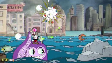 Cuphead Perilous Piers Pier Fun Slide Development