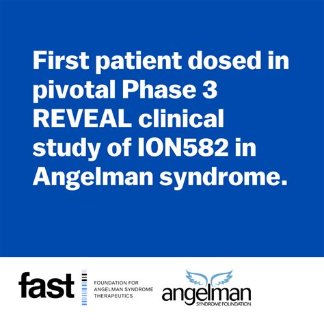 Ionis Releases Data From The Phase 1 2 Halos Clinical Trial Angelman Syndrome Foundation