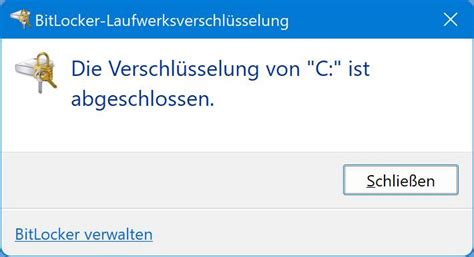 Windows Den Tatsächlichen Bitlocker Status Prüfen Pctipp Ch