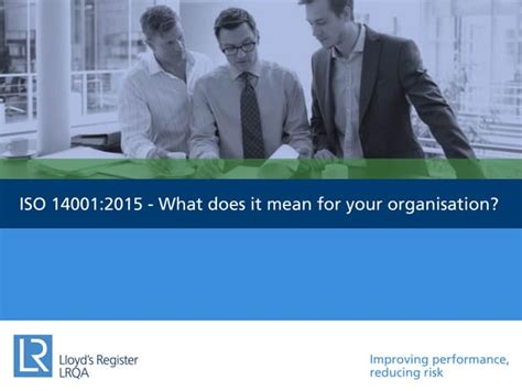 Lrqa Iso 14001 2015 Standards Revsion Update Pdf Business Business And Finance