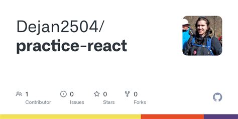 Github Dejan2504practice React
